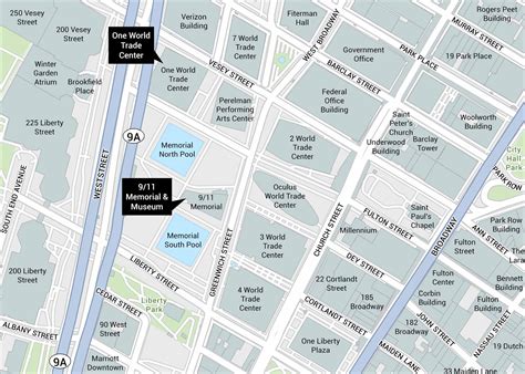 World Trade Center Map Us Maps
