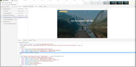 Kailash Pathak On Linkedin How To Run Test Case In Playwrights Ui Mode Qaautomationlabs