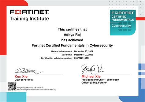 Aditya Raj On Linkedin Cybersecurity Cybersecurity Fortinetcertified Lifelonglearning…