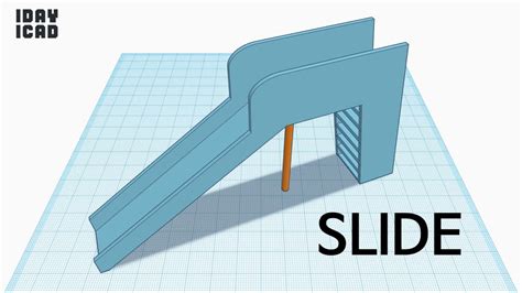[1day 1cad] Slide Tinkercad Know How Style Education Youtube