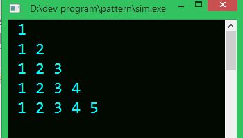 Print Following Pattern