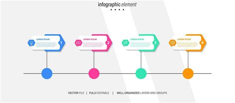 Vector Infographic Report Template 27493866 Vector Art At Vecteezy