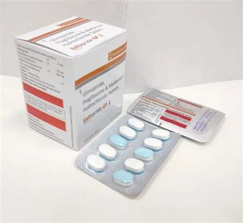 Glimepiride Pioglitazone And Metformin Hydrochloride Tablets At Rs 2700