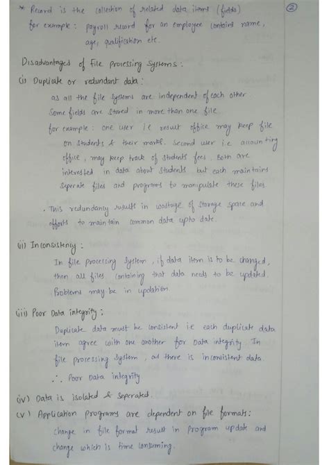 Solution Dbms Notes Till Relational Model Studypool