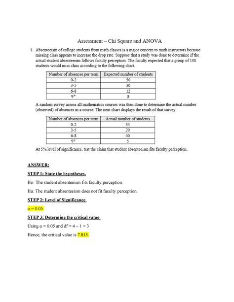 anova lecture notes 1 10 answer step 1 state the hypotheses ho