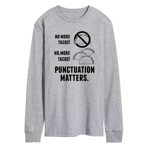 Mens Punctuation Matters Tee