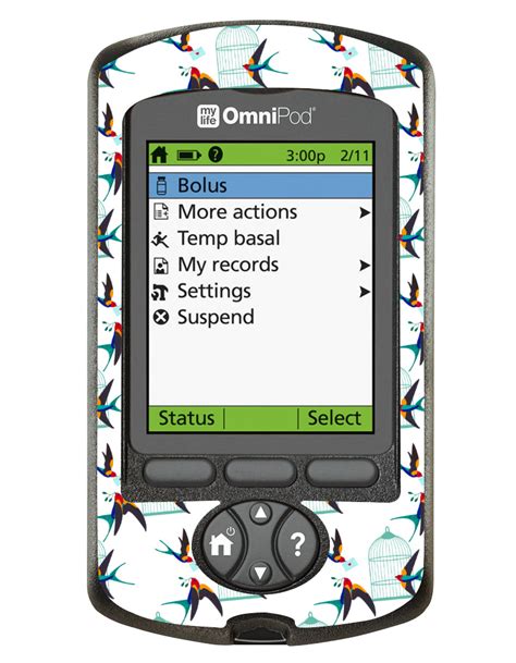 Omnipod Pdm Cover Birdcage Uk
