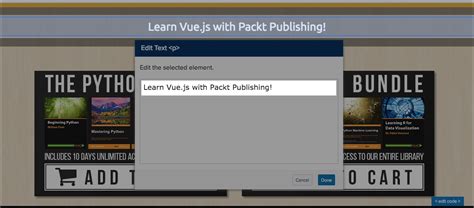 Learning Vuejs 2
