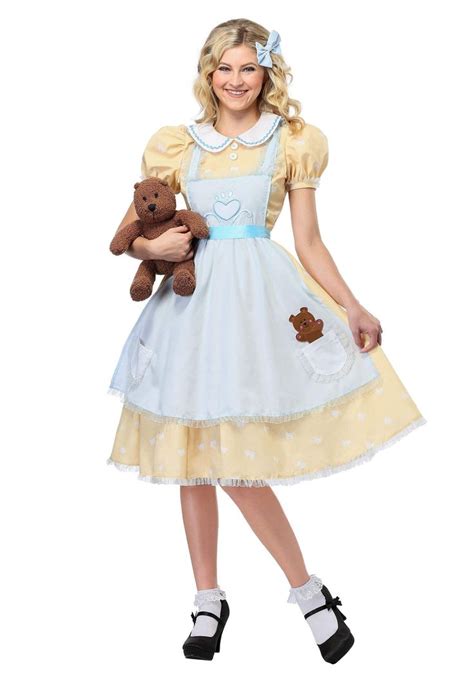 Goldilocks Costume For Women Goldilocks Dress Adult Fairy Tale Costume