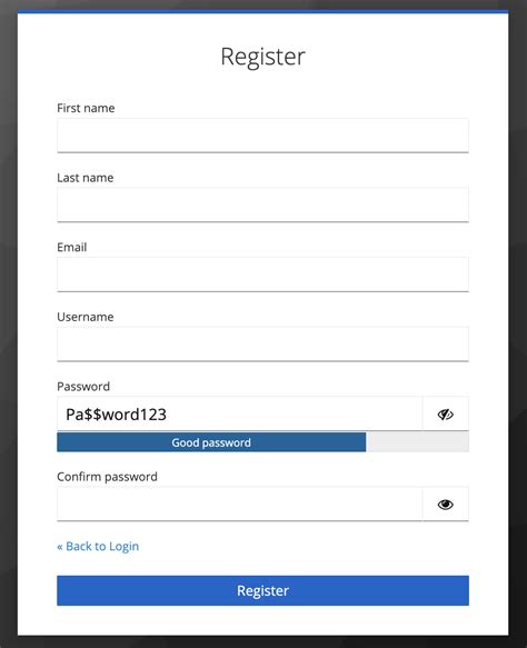 Login Ui Password Strength Indicator · Issue 23573 · Keycloakkeycloak · Github
