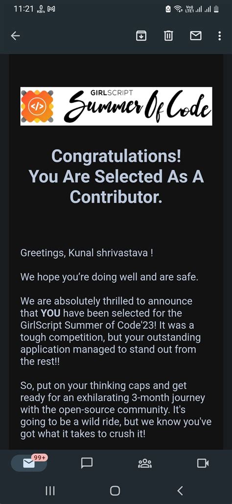 Kunal Shrivastava On Linkedin Opensource Gssoc23 Gssoc Opensourcecontributor Techforgood