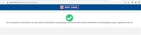 Closing HDFC Personal Loan Instantly By Online