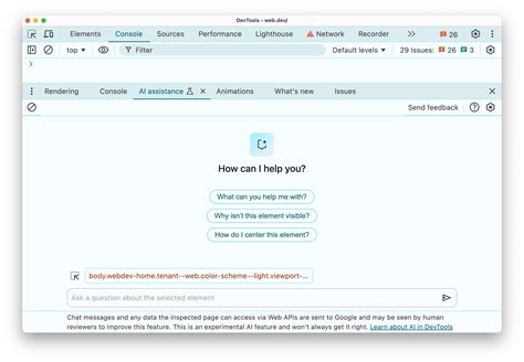 introducing ai assistance in chrome devtools