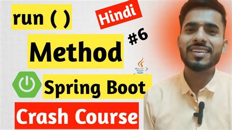Spring Boot Run Method Spring Boot Series SeleniumExpress YouTube