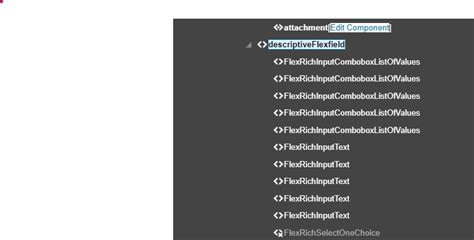 Can Not Find Binding Names For Descriptive Flexfields El Expression