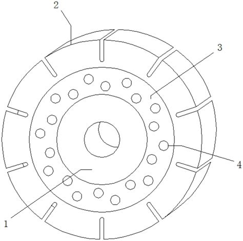 散热增强型微晶陶瓷砂轮的制作方法