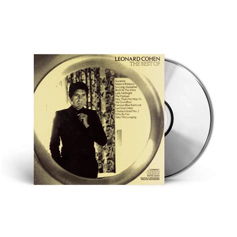 Leonard Cohen The Best Of Leonard Cohen Cd Sony Music Canada Store