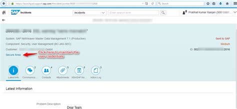 how to open a connection and maintain the oss supp sap community