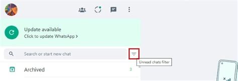 How To Quickly Filter Unread Messages On Whatsapp Mashtips