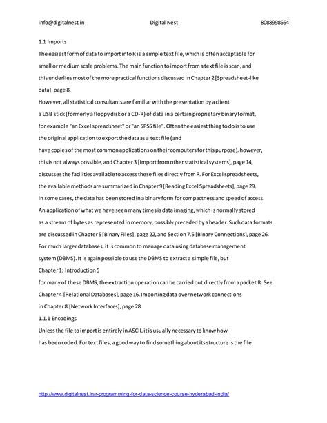 R Programming Analysis Docx