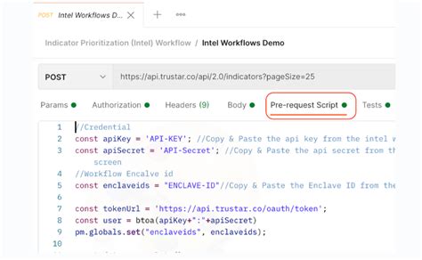 review a data set in postman splunk documentation