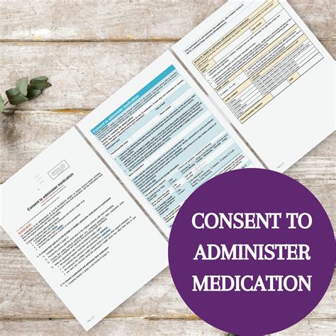 Consent To Administer Medication Template Launchly