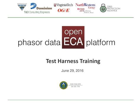 PDF Test Harness Training GitHub OpenECA Test Harness Training Short Term Analysis