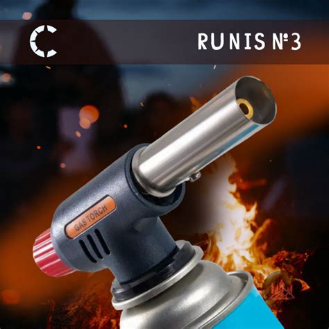 Газовая горелка Runis №3 пьезо цанговая купить по выгодным ценам в интернет магазине Ozon