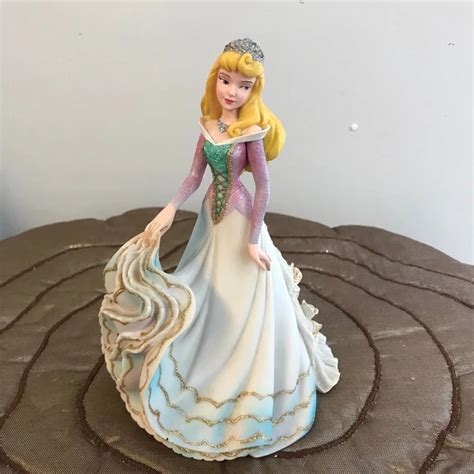 Disney Aurora Sleeping Beauty Haute Couture Statue Figurine Ornament £