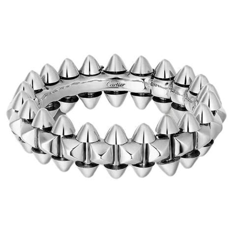 Cartier White Gold Clash De Cartier Ring Small Model For Sale At 1stdibs
