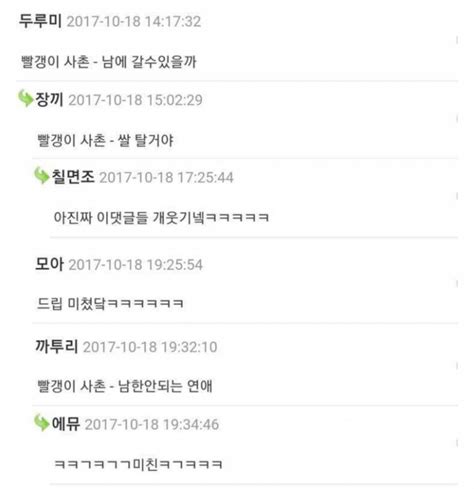 빨갱이사촌  유머 움짤 이슈 에펨코리아
