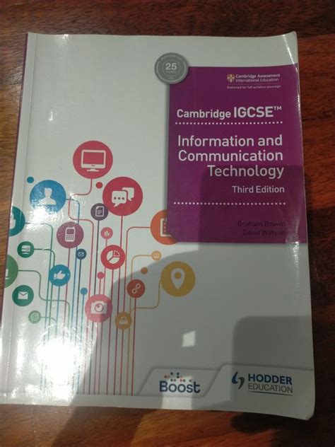 Cambridge Igcse Information And Communication Technology Third Edition Hobbies And Toys Books
