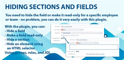 Hiding Sections And Fields Read Only Fields Atlassian Marketplace