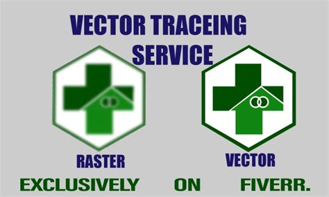 do vector trace recreate redraw raster logo to vector by your designer