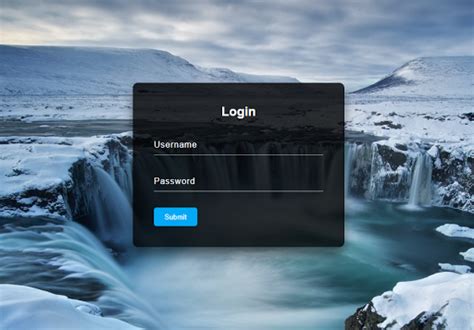 P Blog Transparent Website Login From With Pure Html Css Transparent Css Login