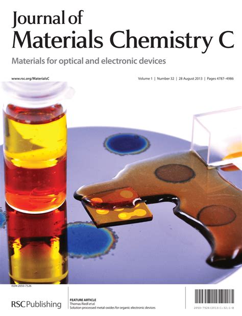 Pdf Solution Processed Metal Oxides For Organic Electronic Devices