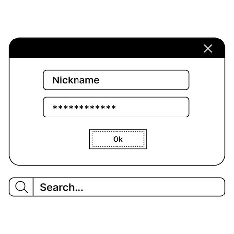 premium vector modal and dialog window set for authentication and search ui elements