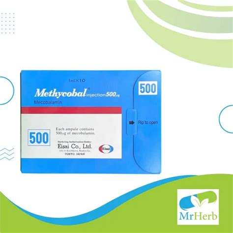 Methycobal Injection 500 Mlg Mr Herb