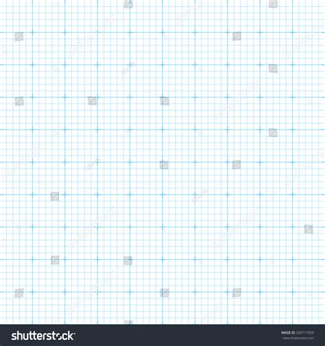 Graph Millimeter Paper Seamless Vector Stock Vector