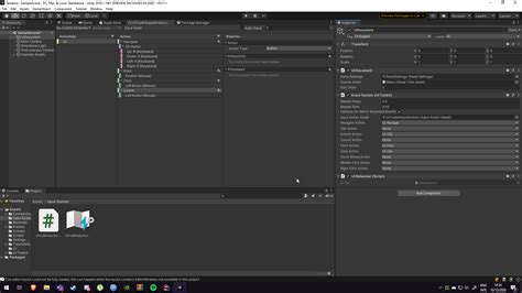 Event System With Input System Cuts Of Action Names Unity Engine