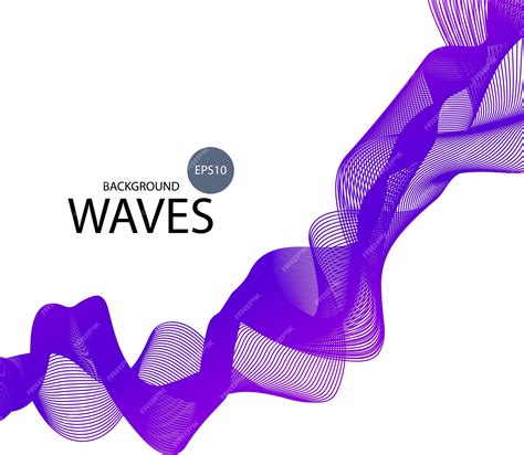 Premium Vector Abstract Flowing Lines Background
