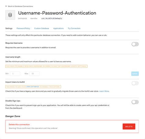 Database Connections