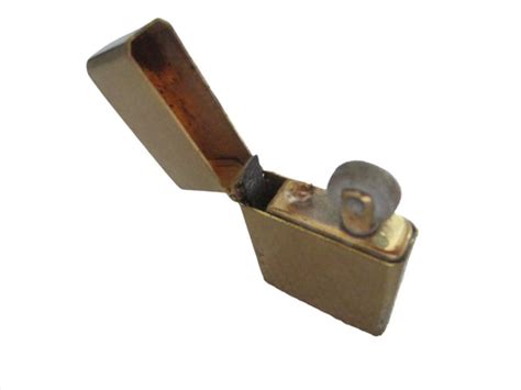 Minix Japan Brass Miniature Lighter Designer Unique Finds