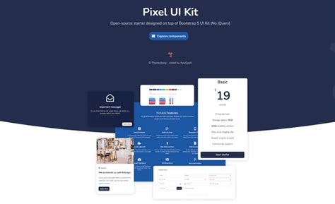 Django App Pixel Bootstrap 5