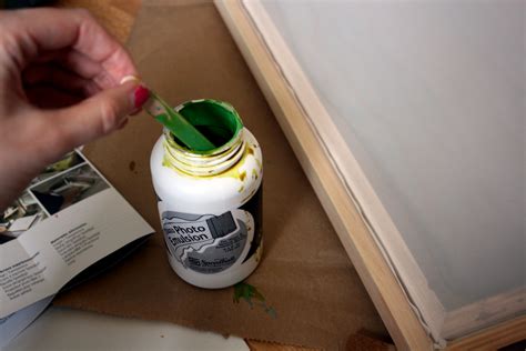 Success My First Screen Print With A Babe DIY ERIKA LEE SEARS