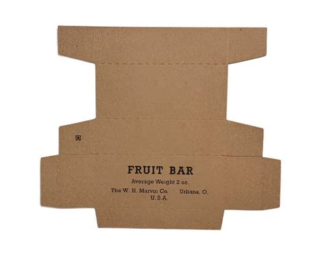 K Ration Fruit Bar Box Frontline Rations