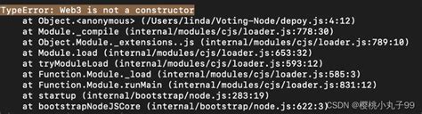 使用web3js报错typeerror Web3providersprovider Is Not A Constructor Csdn博客