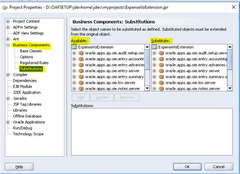 oracle application s blog part2 oaf vo extension how to add new column in the expense report