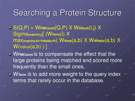 Ppt An Efficient Index Based Protein Structure Database Searching