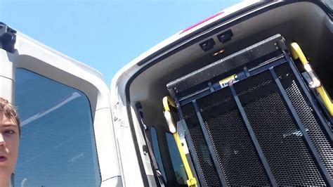 Ricon Wheelchair Lift Stow Demo Youtube